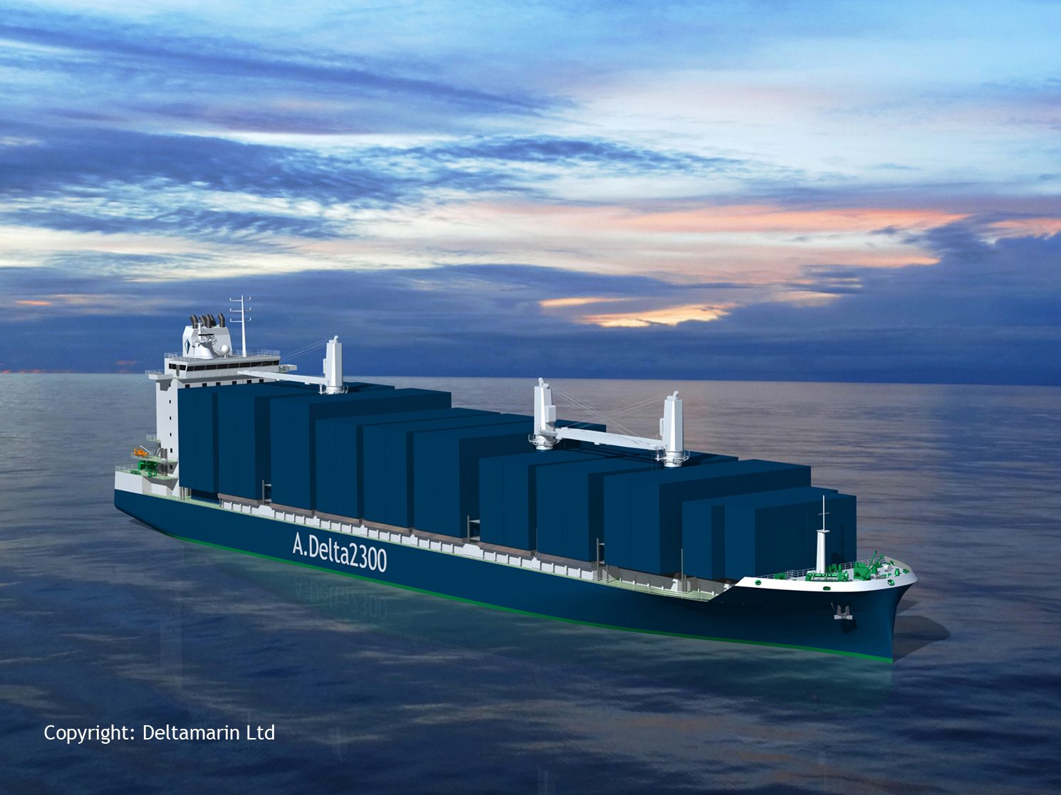 Sjöfartstidningen - Energieffektiv design för containerfartyg